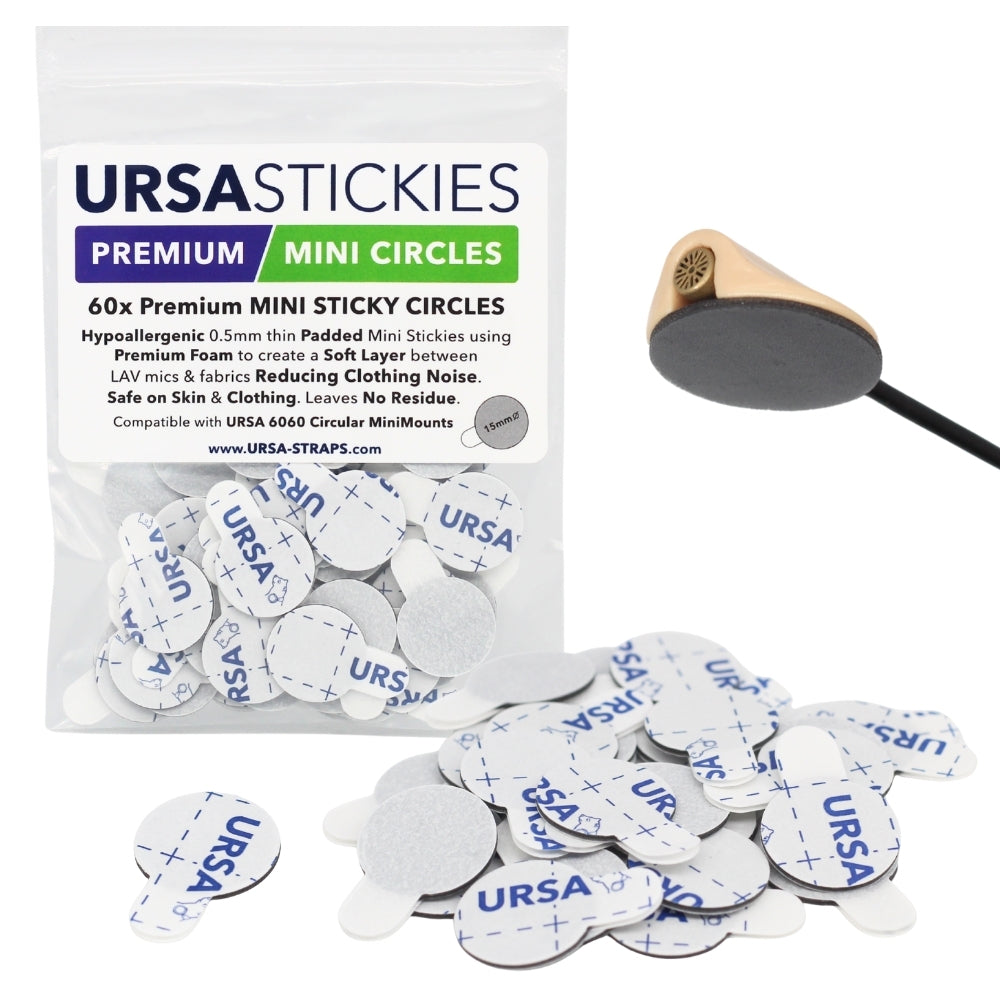 Premium Mini Sticky Circles - Skin Safe, Strong Adhesion Lav Stickies ...